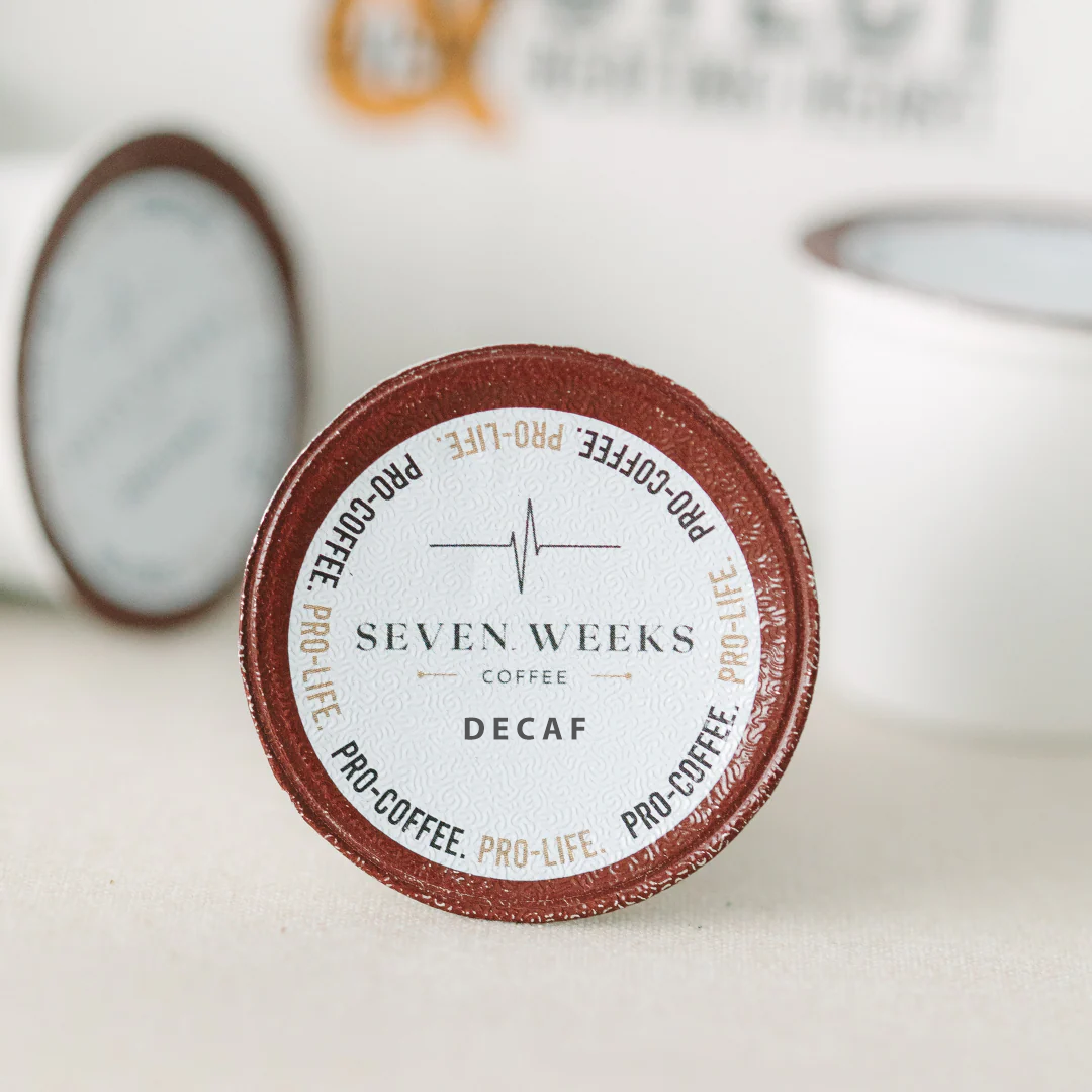 Seven Weeks Coffee: Decaf Coffee Pods